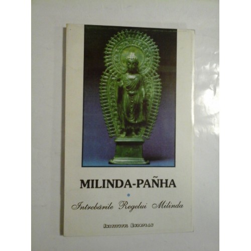 MILINDA - PANHA sau Intrebarile Regelui Milinda