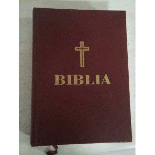 BIBLIA SAU SFANTA SCRIPTURA (CU APROBAREA SFANTULUI SINOD) - dupa ...