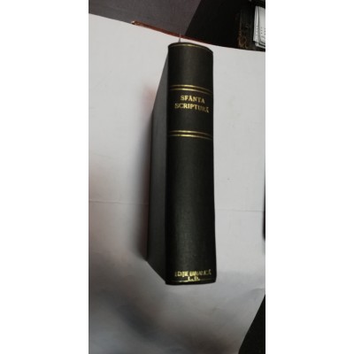 SFANTA SCRIPTURA - editia 1908 - N. Nitzulescu - (BIBLIA)